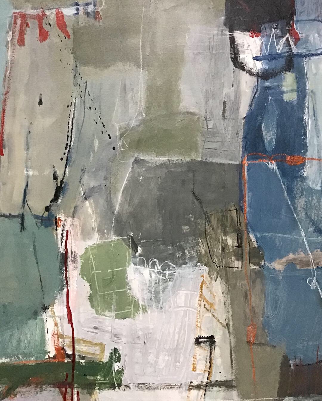 2 large works on paper | Libby Mewing